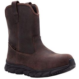 Propet Men's Smith Composite Toe PR Waterproof Wellington Work Boot ...