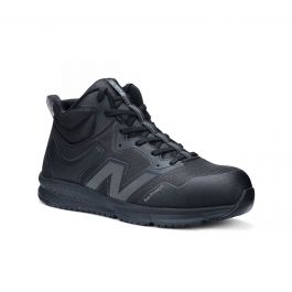 NEW BALANCE SAFETY Men's Evolve Mid Composite Toe ESD Work Shoe Black ...